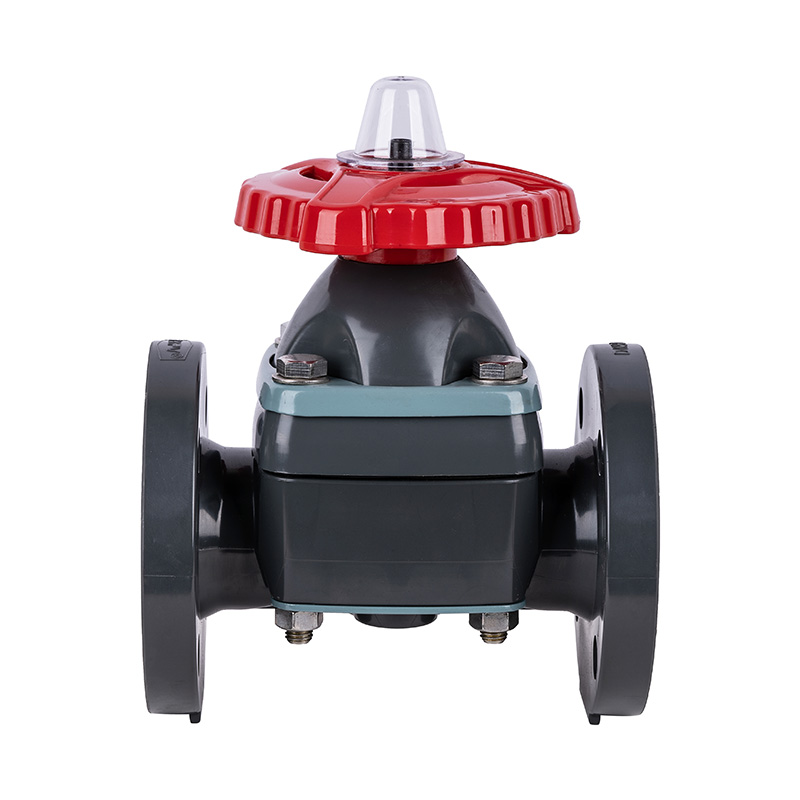 FRPP G41F-10S Flange Type Diaphragm Valve DN15-300 GB Standard-Kaixin ...