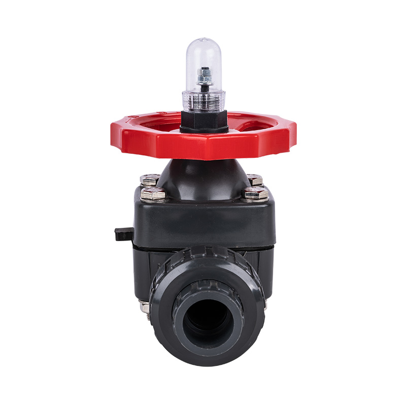 Wholesale PVC-U G61F-10U Double Union Diaphragm Valve DN25 GB Standard ...