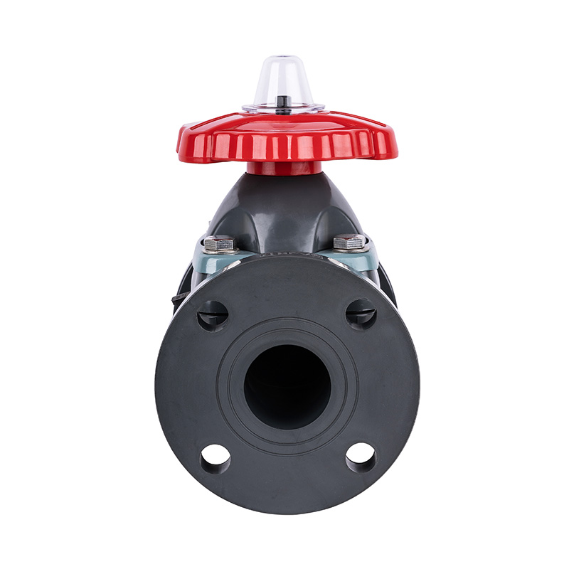 FRPP G41F-10S Flange Type Diaphragm Valve DN15-300 GB Standard-Kaixin ...