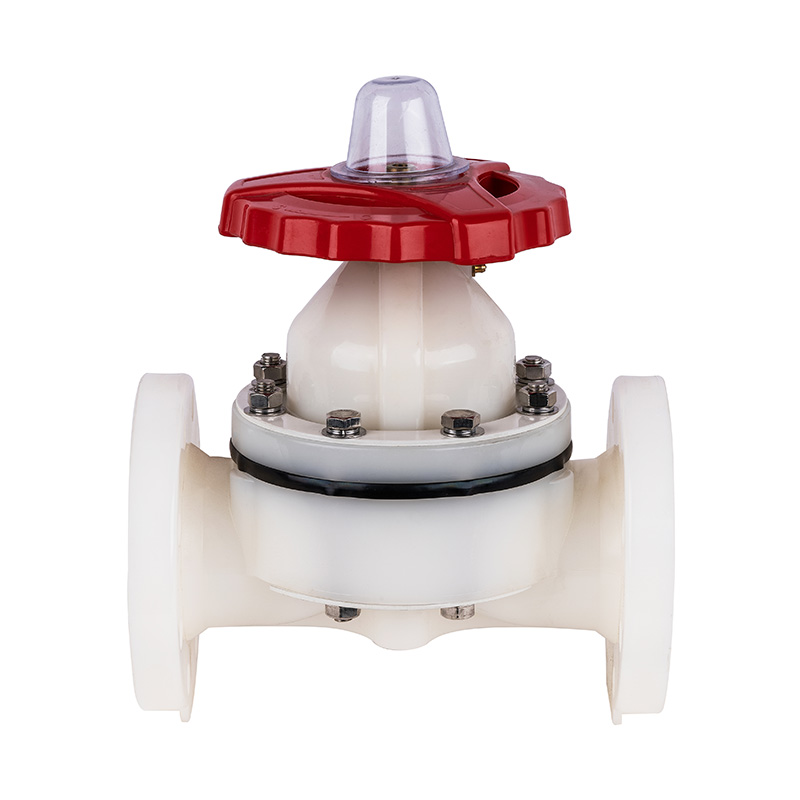 PVDF G41F-10F Flange Type Diaphragm Valve DN15-300 GB Standard-Kaixin ...