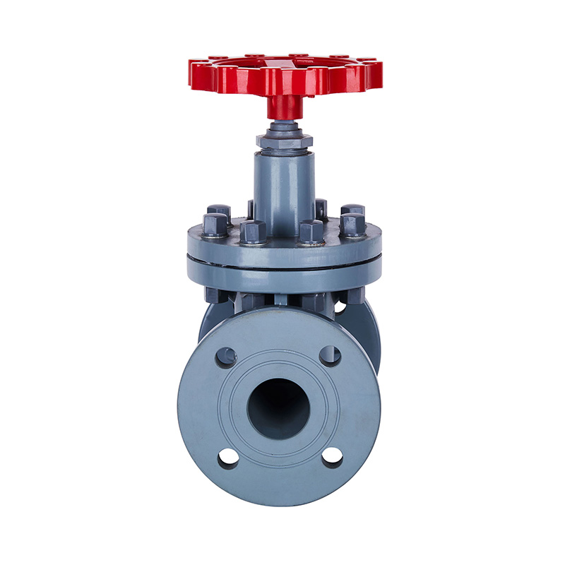 PVC-C J41F-10V Flange Type Globe Valve DN15-150 GB Standard-Kaixin ...